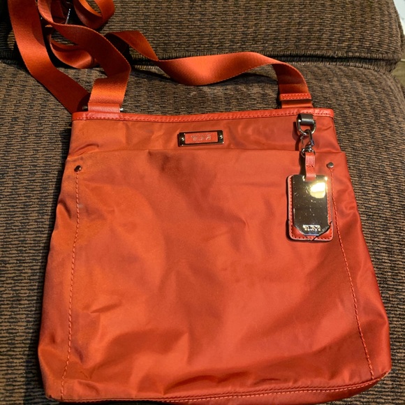 Tumi | Bags | Tumi Crossbody Color Orange | Poshmark